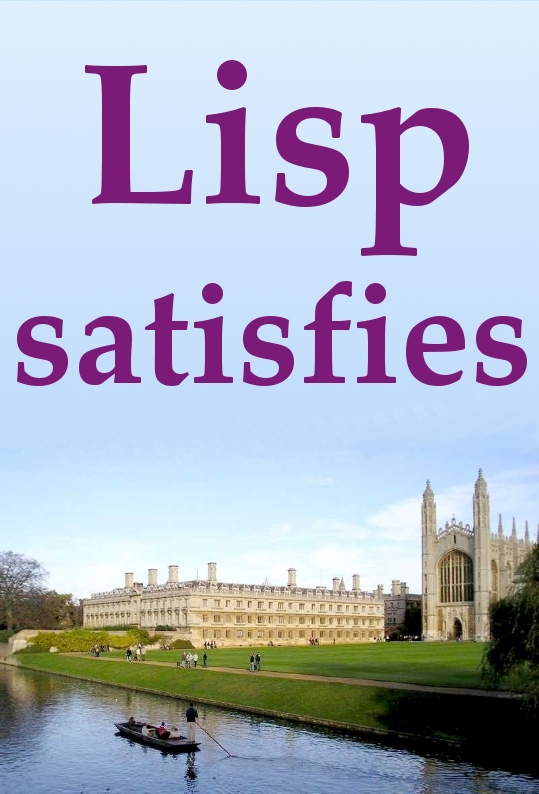 International Lisp Conference Goodies